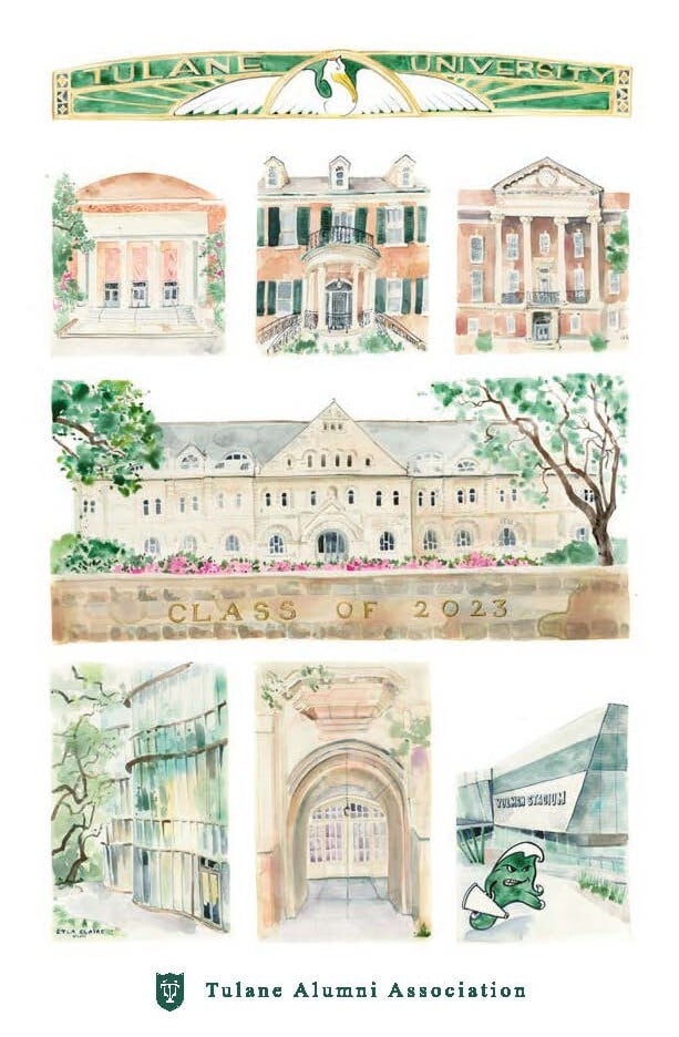 Tulane Alumni - 2022 TAA Class Poster – 2023 TAA Class Poster