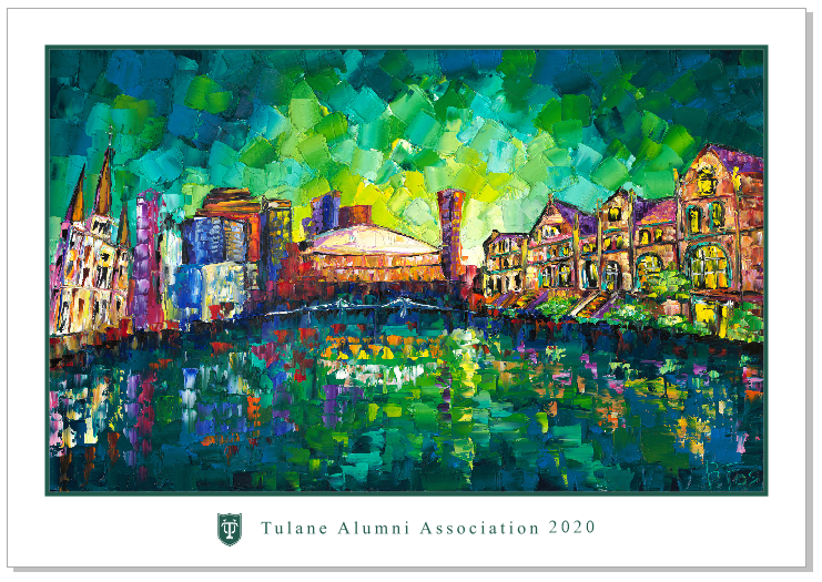 Tulane Alumni - Class of 2020 Becky Fos Graduation Poster – TAA 2020 ...
